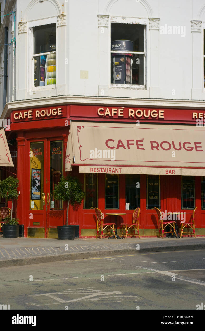 Cafe rouge restaurant front hi-res stock photography and images - Alamy