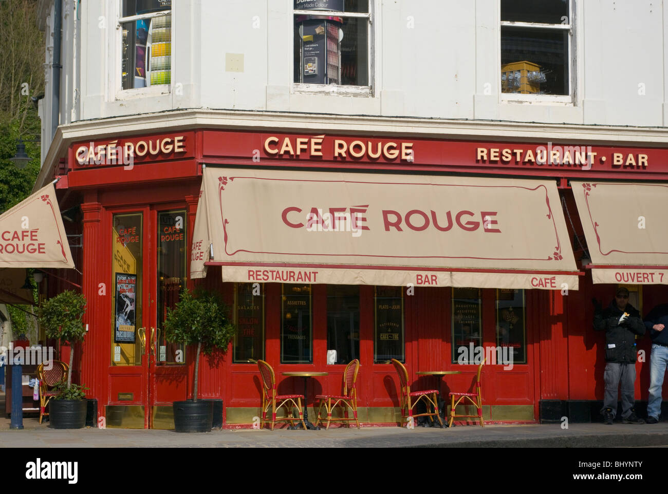 Cafe rouge restaurant front hi-res stock photography and images - Alamy