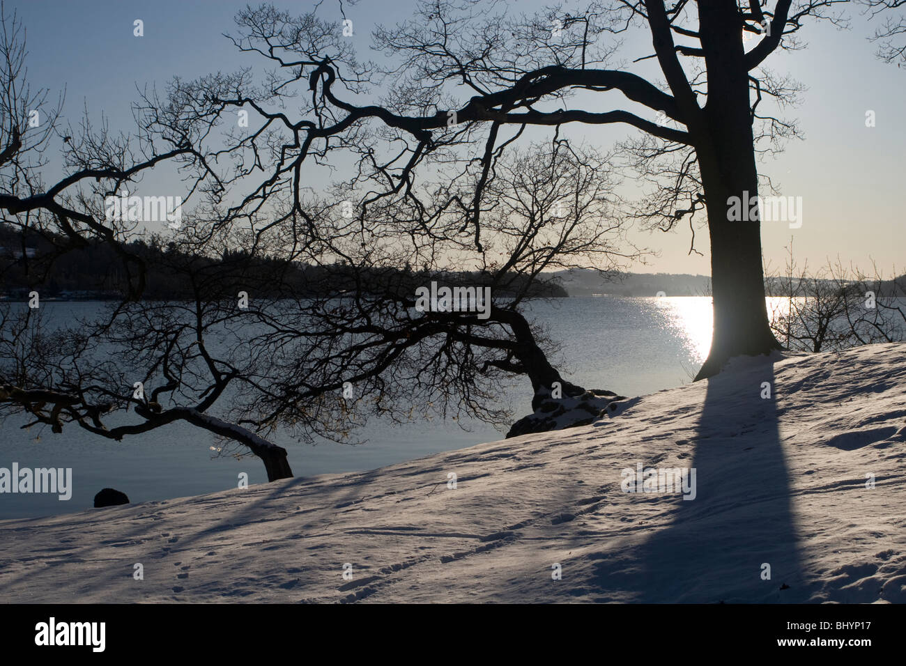 Windermere winter snow hi-res stock photography and images - Alamy