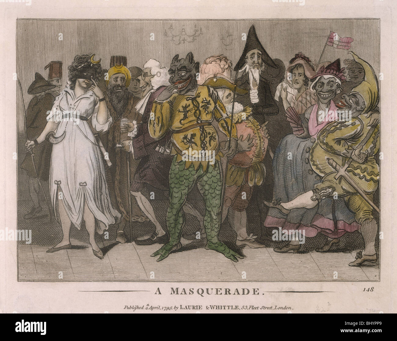 18th century masquerade hi-res stock photography and images - Alamy