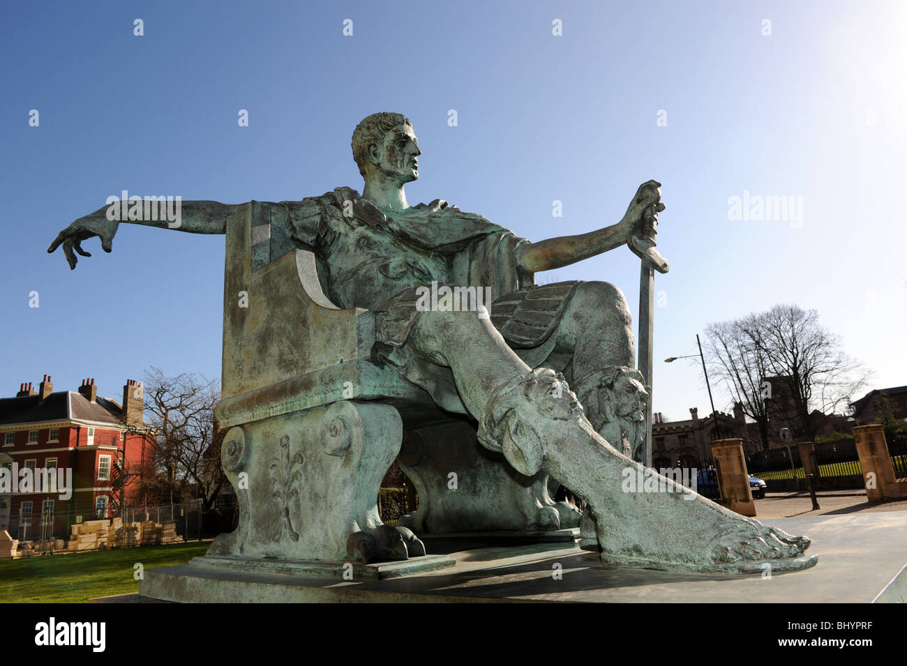 Statue of constantine hi-res stock photography and images - Alamy