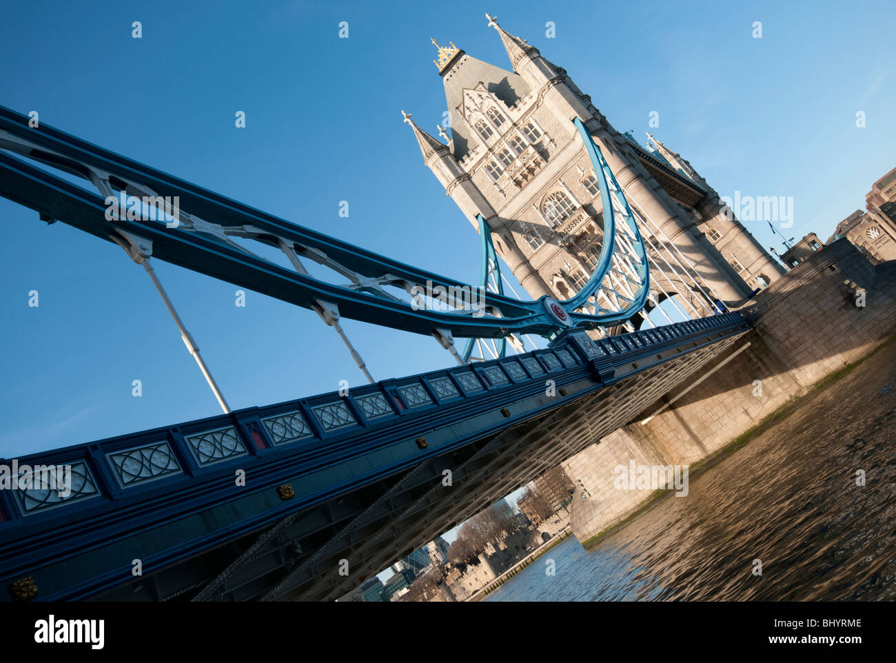 Tower bridge reflection hi-res stock photography and images - Alamy