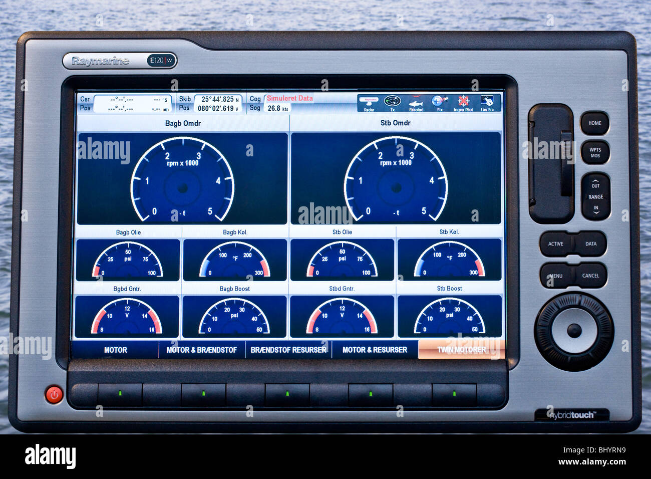 Gps navigation boat hi-res stock photography and images - Alamy
