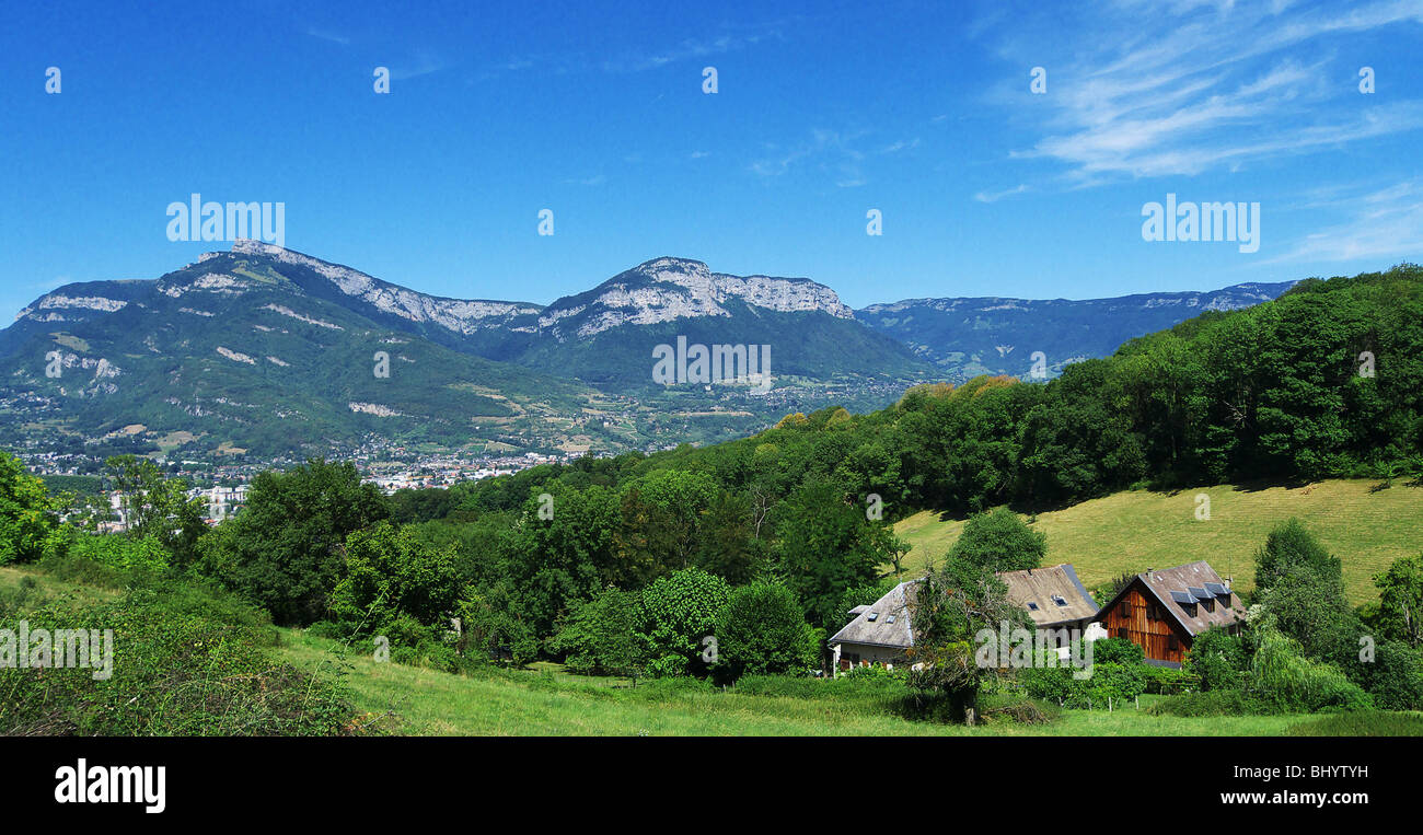 Chambéry (73) : Les Charmettes Stock Photo - Alamy