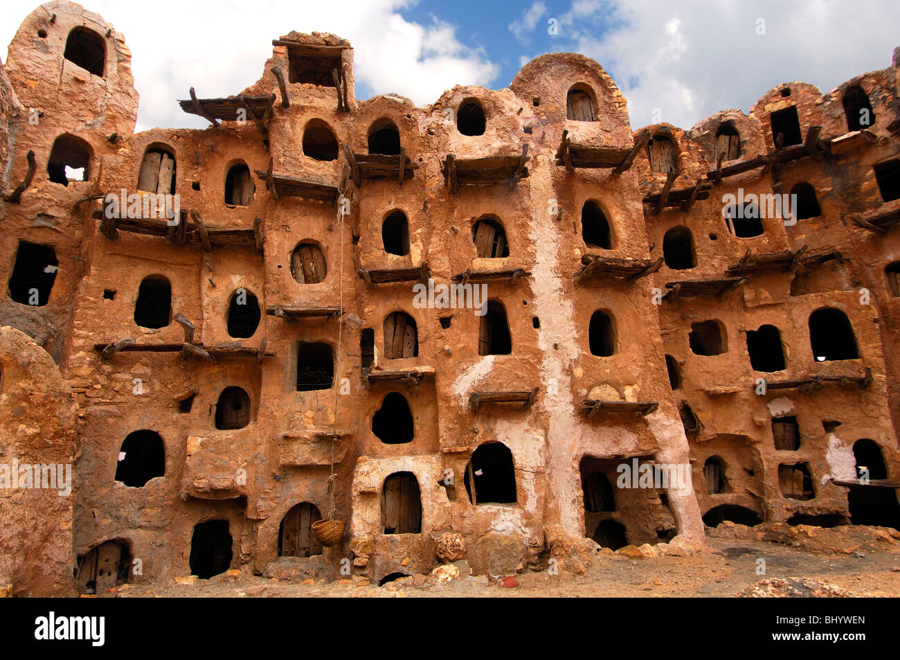 Libya : Ksar Al Haj Stock Photo - Alamy