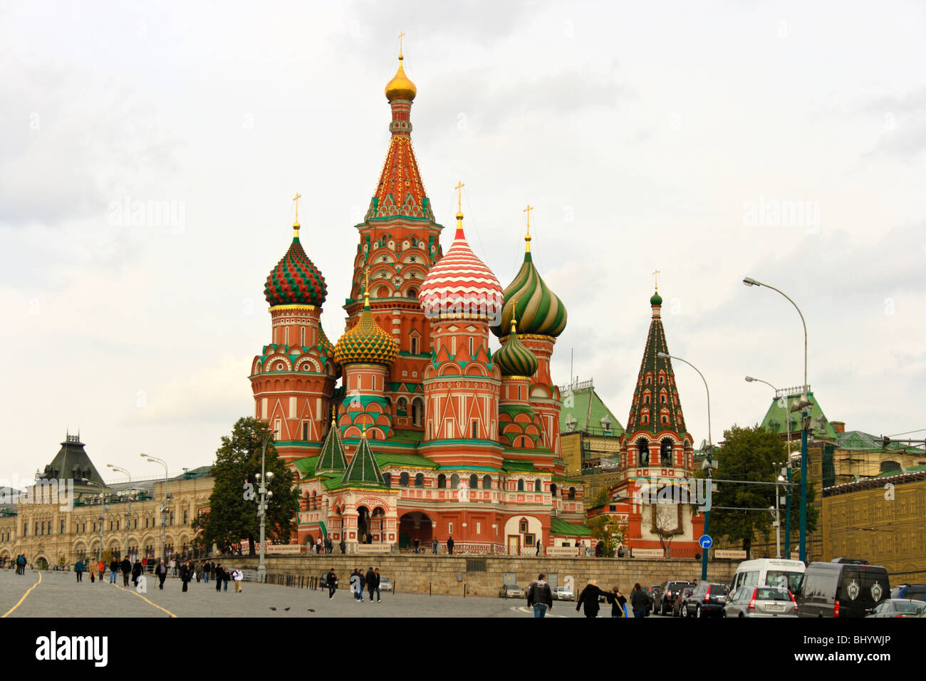 St Basil Cathedral, Red Square, Moscow, Russia Stock Photo - Alamy