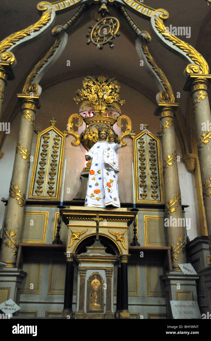 Figeac (46) : Church of Notre-Dame du Puy Stock Photo - Alamy