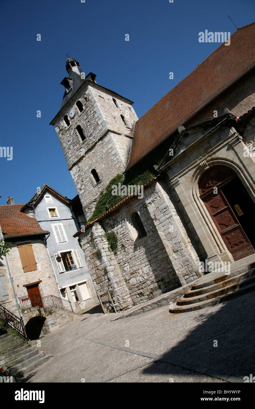 Cajarc village hi-res stock photography and images - Alamy