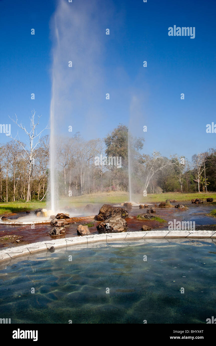 San Kamphaeng Hot Springs, a mineral water Tourist attraction in Ban ...