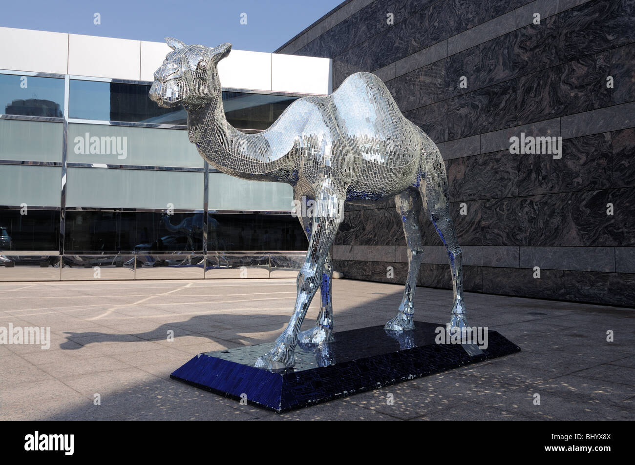 Camel Sculpture in Dubai, United Arab Emirates Stock Photo - Alamy