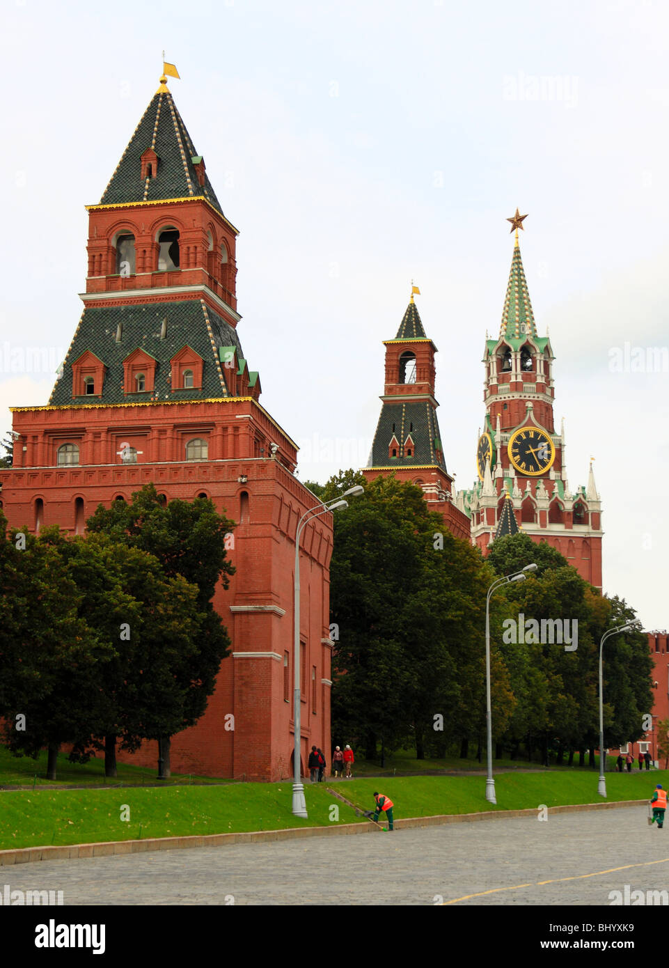 Savior Tower, Red Square, Moscow Stock Photo - Alamy