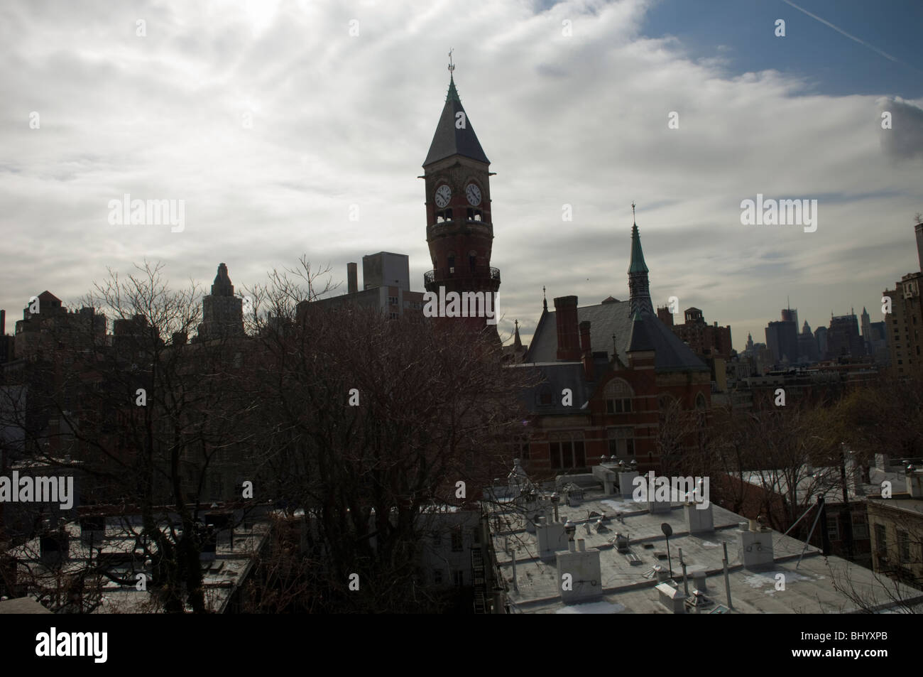The Jefferson Market Library branch of the New York Public Library in ...