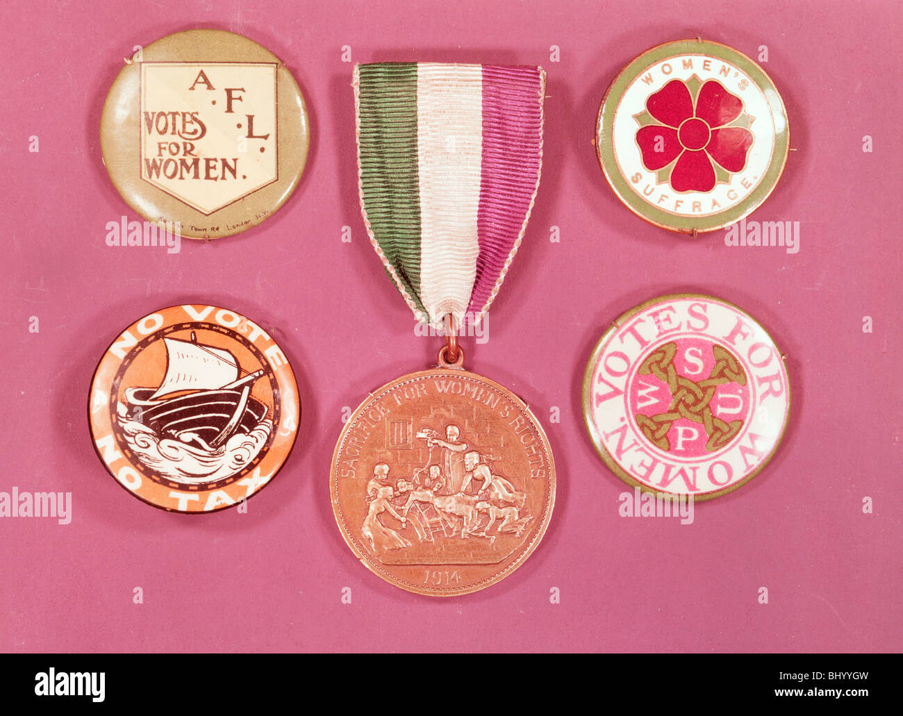Suffrage badge hi-res stock photography and images - Alamy
