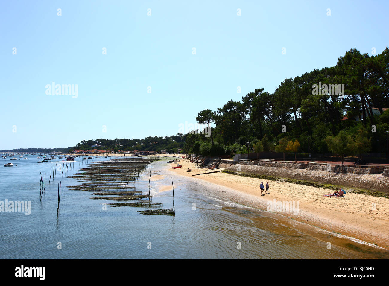 Village of Le Canon in the Arcachon Bay (33 Stock Photo - Alamy