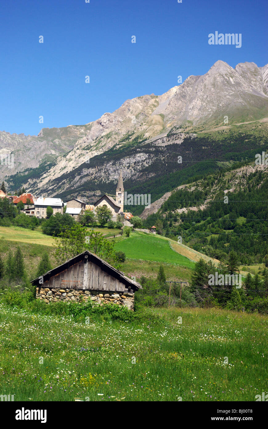 Ubaye village hi-res stock photography and images - Alamy