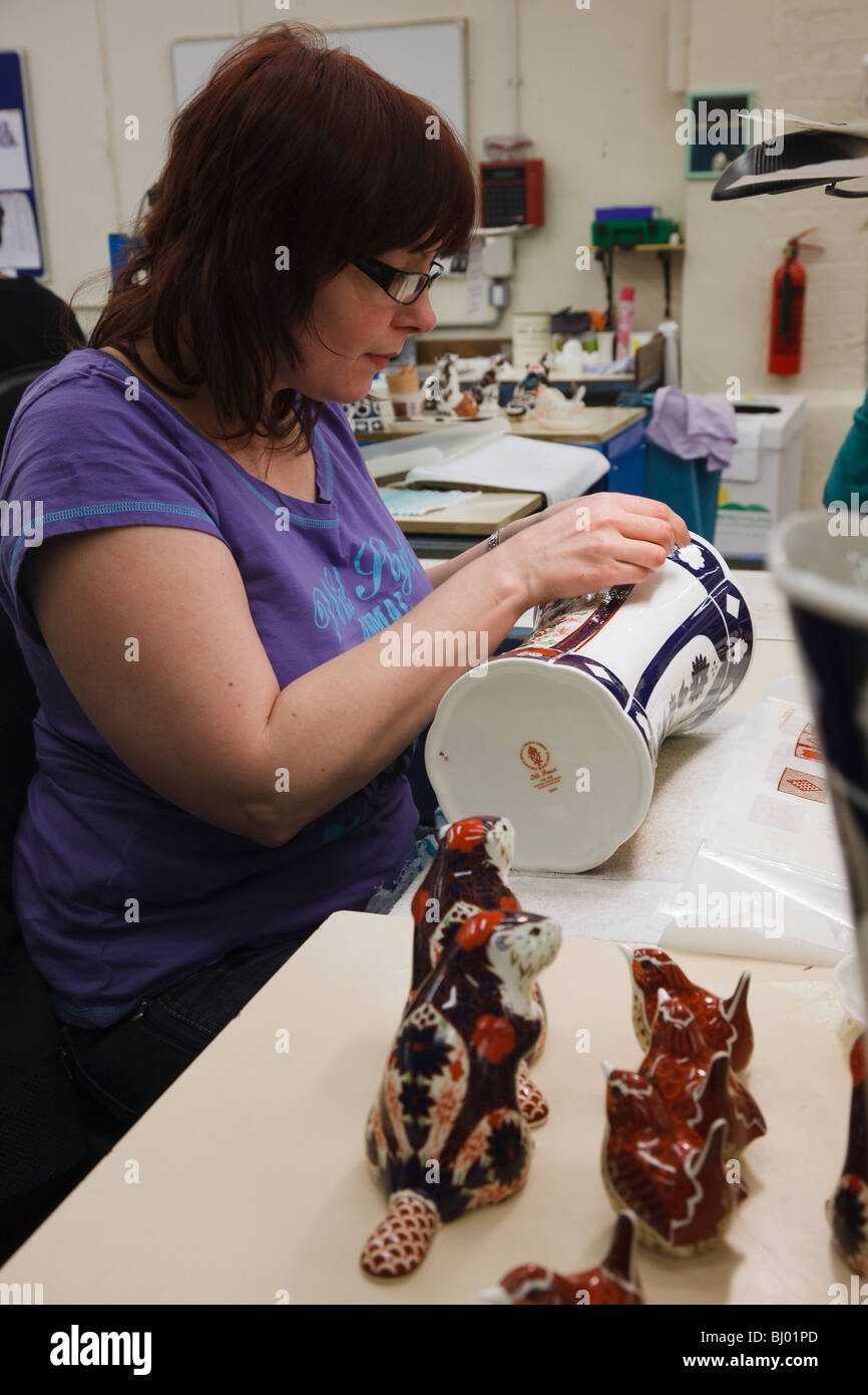 Royal Crown Derby factory, Derby, Derbyshire, England - Nicola Haynes ...
