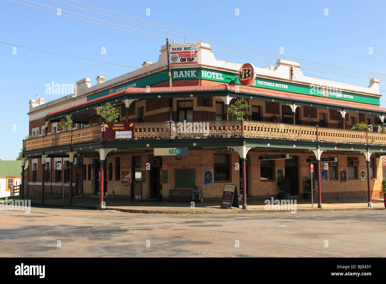 Bank Hotel, Dungog, NSW Stock Photo - Alamy