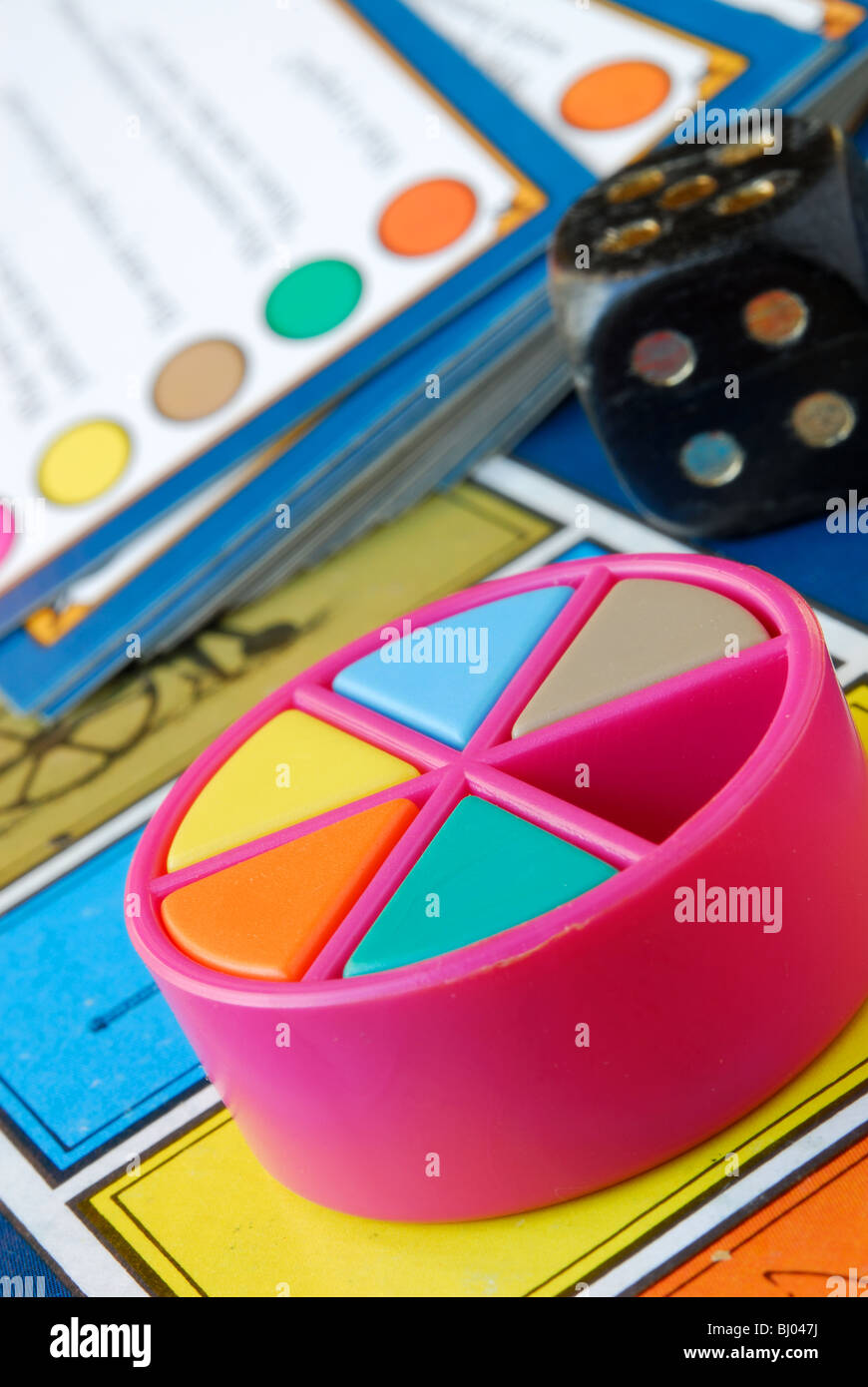 Trivial Pursuit Game Pieces