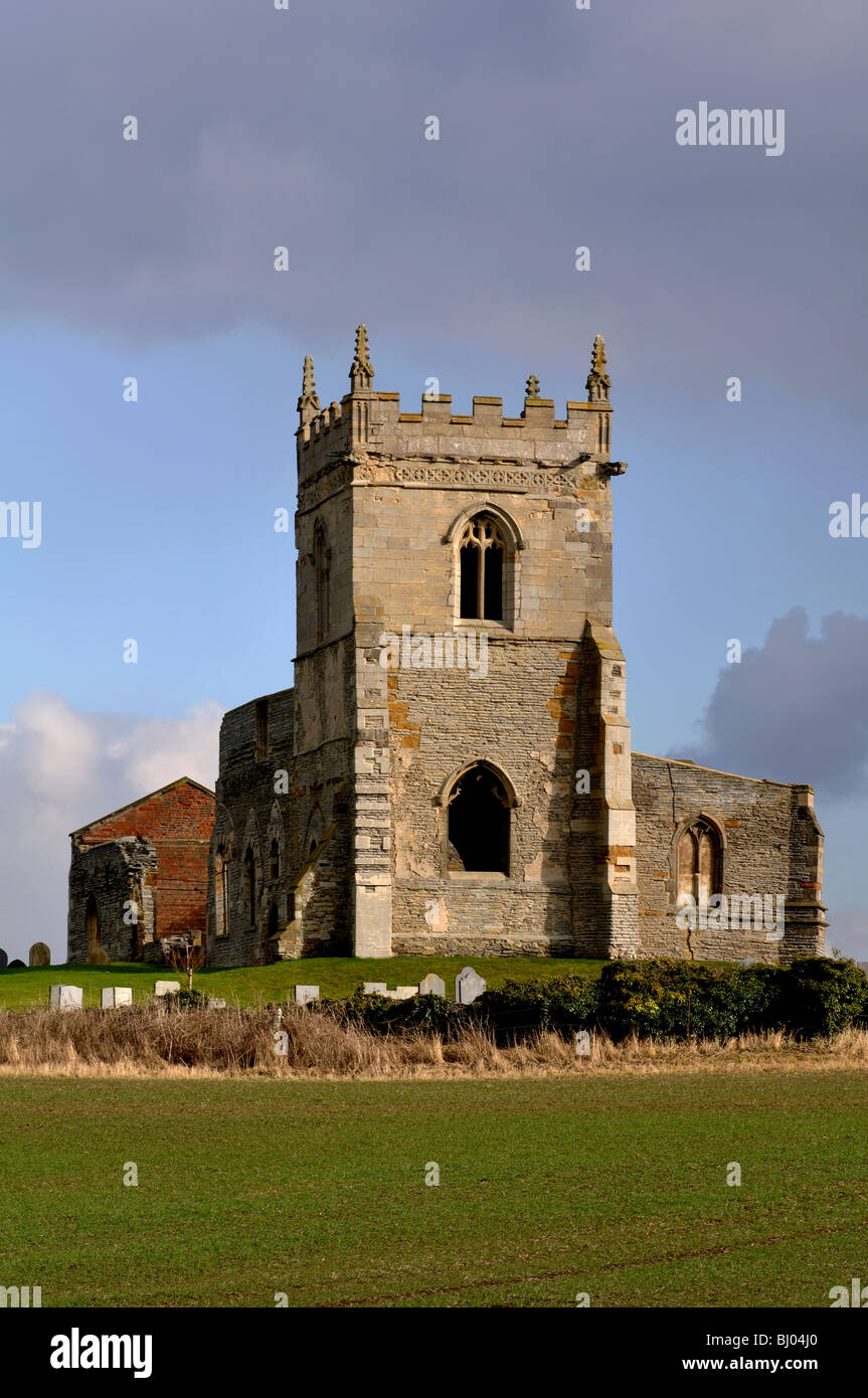 The old church of St. Mary, Colston Bassett, Nottinghamshire, England ...