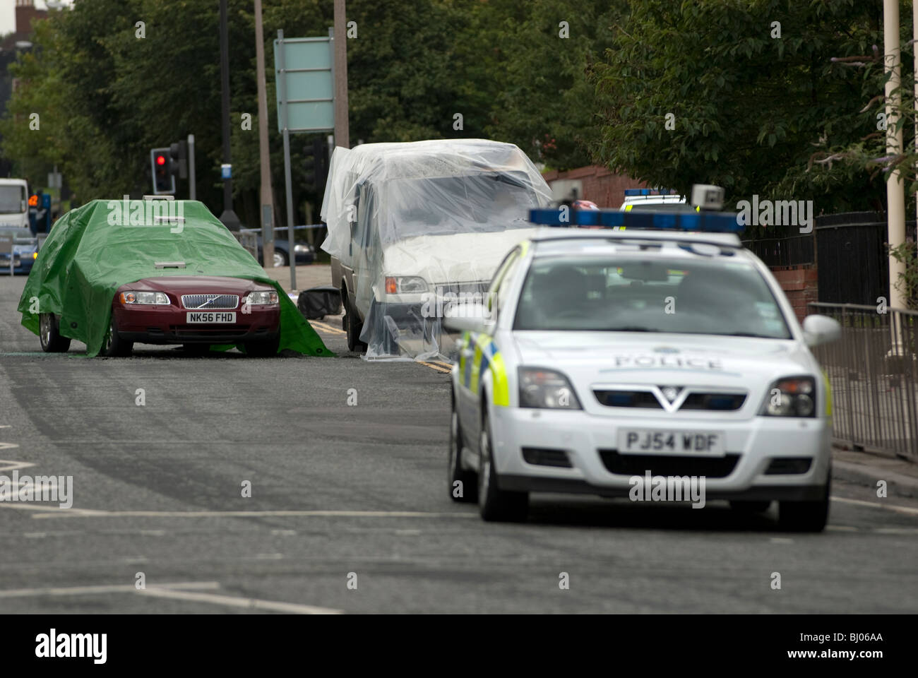 Crime scene car hi-res stock photography and images - Alamy