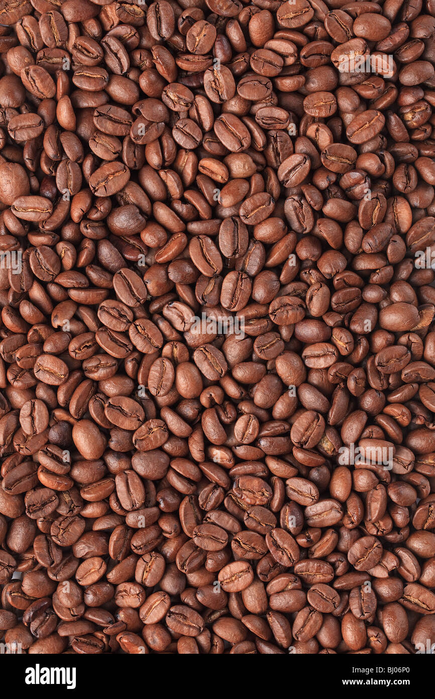 coffee beans background Stock Photo - Alamy