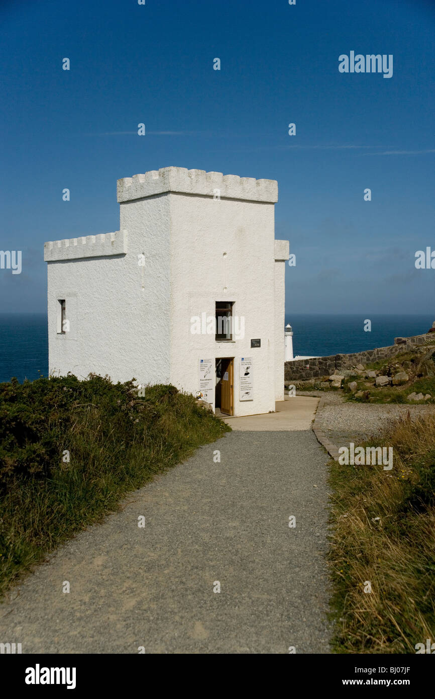 Ellin's Tower RSPB Seabird centre at South Stack on Holy Island ...