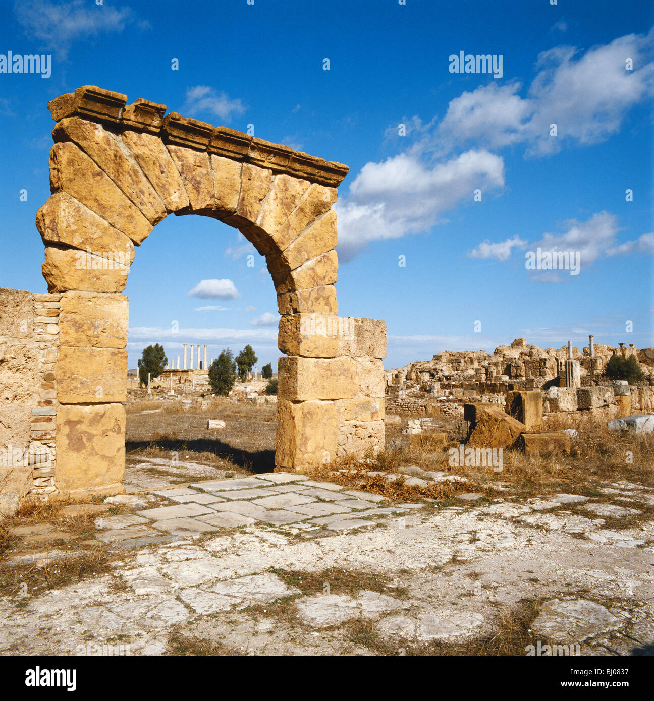 Ruins dougga archaeology tunisia hi-res stock photography and images ...