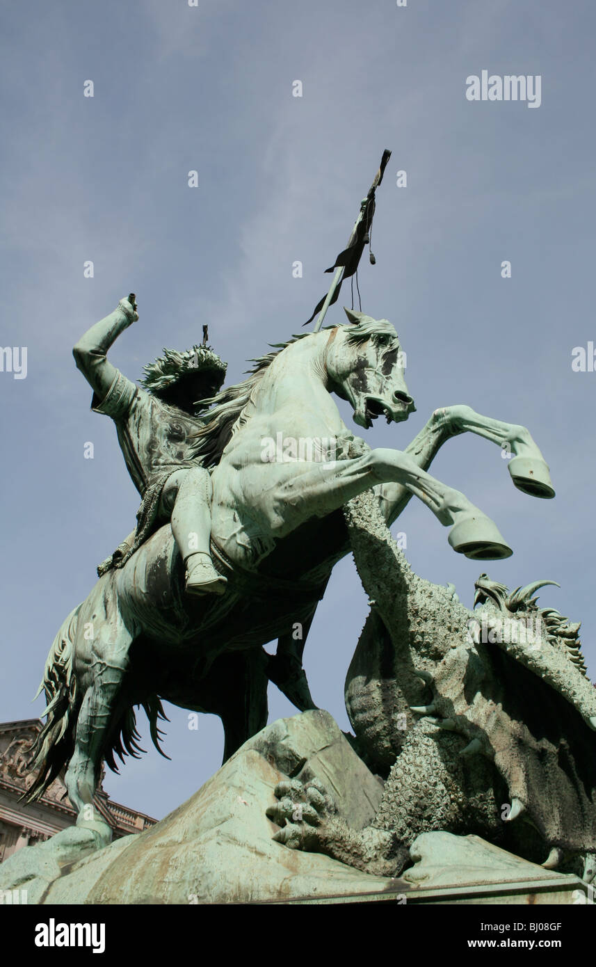 bronze statue outside Altes Museum Berlin Germany May 2008 Stock Photo ...