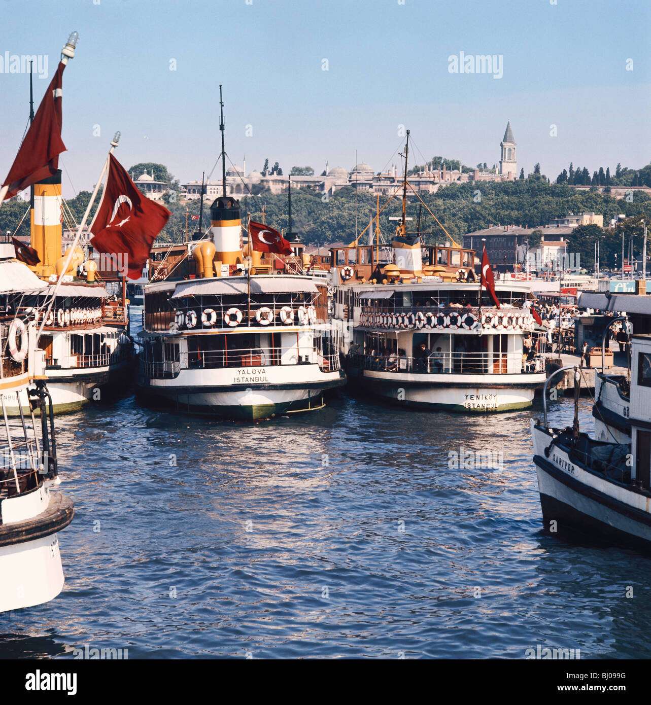 Ferry Boats, Istanbul, Turkey Stock Photo - Alamy