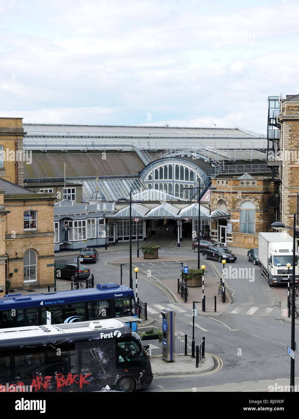 City of York Railway Station in North Yorkshire England Uk Stock Photo ...