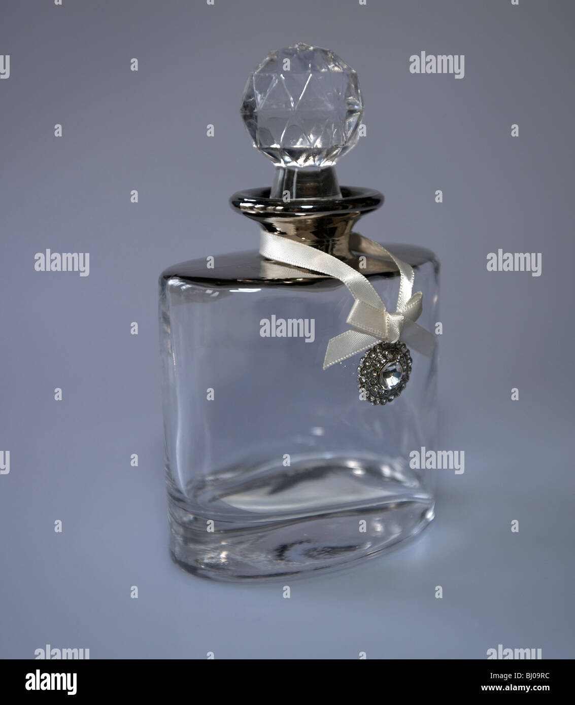 Crystal glass container Stock Photo - Alamy