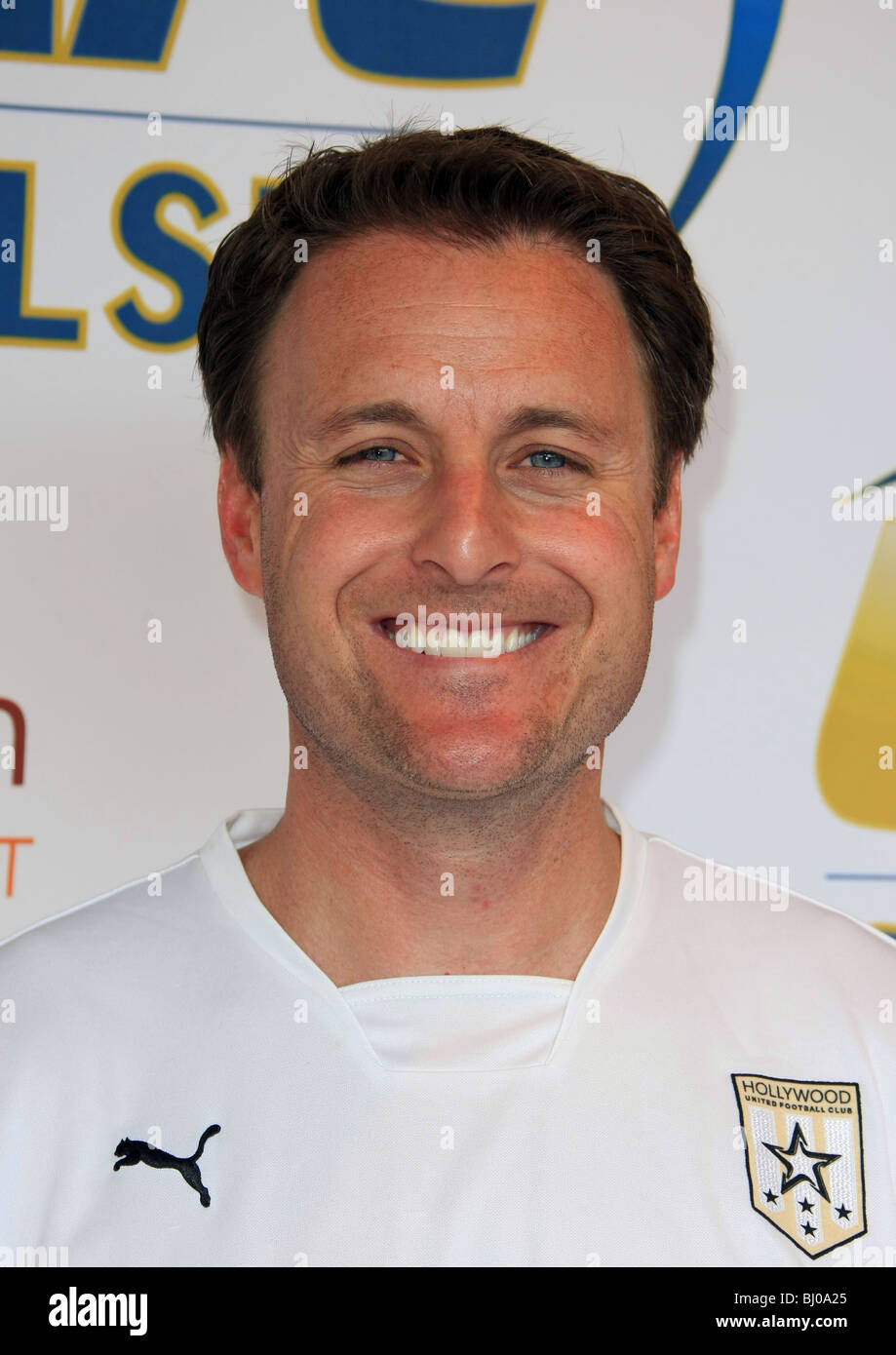 CHRIS HARRISON HOLLYWOOD UNITED CELEBRITY MATCH ARRIVALS BEFORE CHELSEA ...