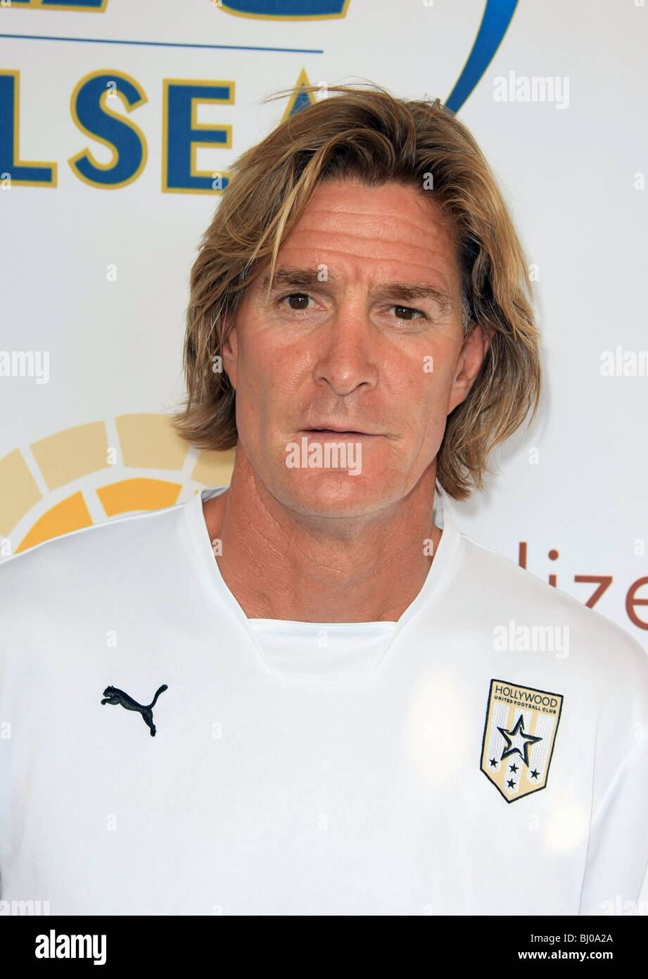 RICHARD GOUGH HOLLYWOOD UNITED CELEBRITY MATCH ARRIVALS BEFORE CHELSEA ...