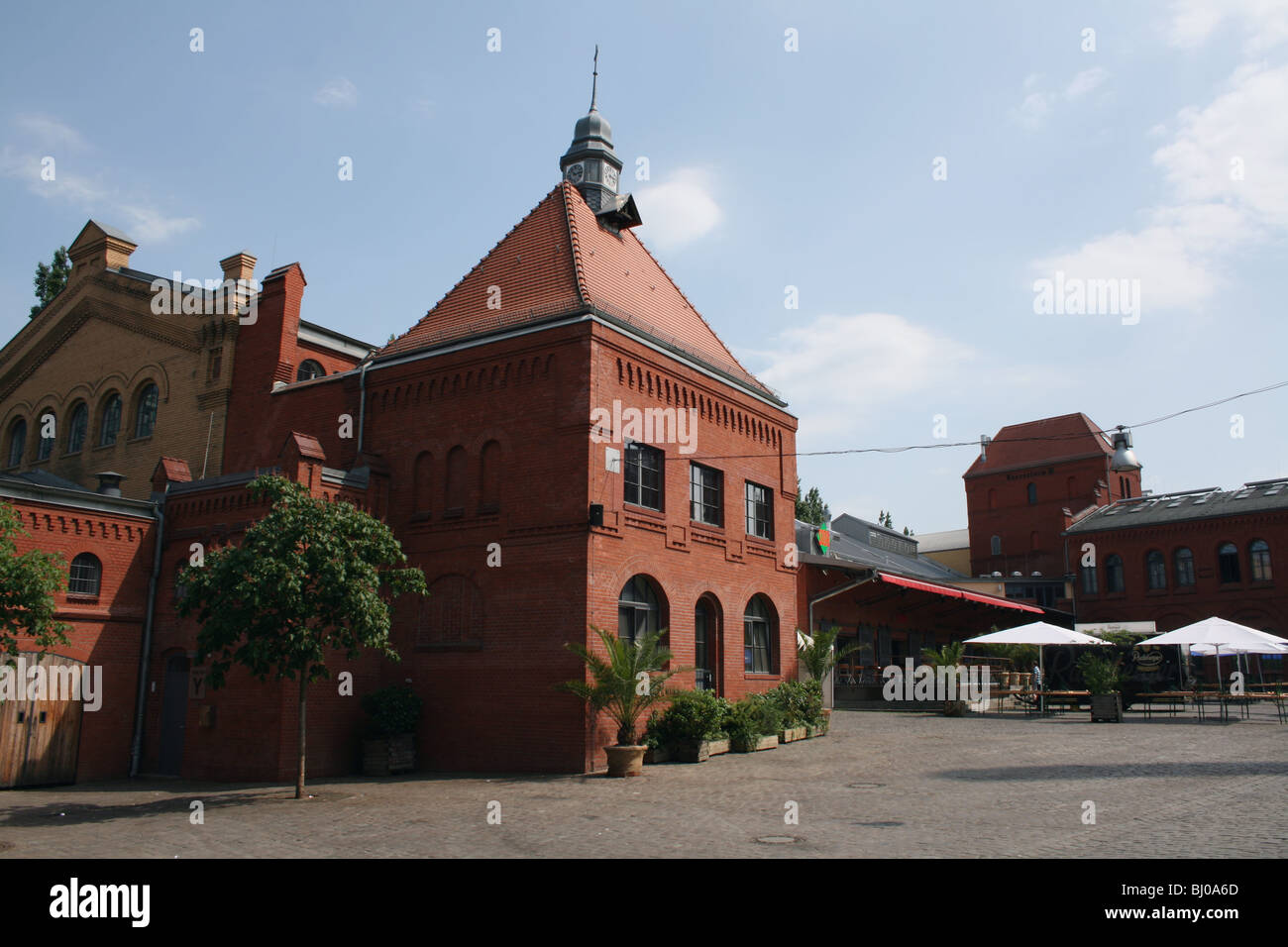 architecture of kulturbrauerei former brewery now a cultural Brewery ...