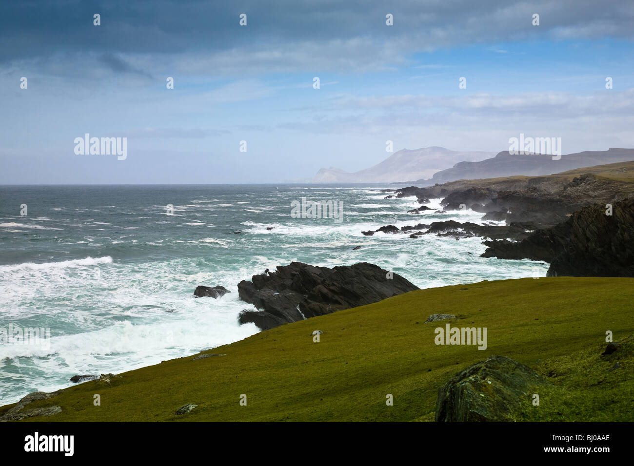 coast view ,west of ireland. Kerry Stock Photo - Alamy