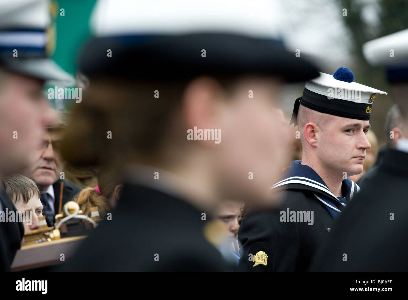 Irish defence force uniform hi-res stock photography and images - Alamy