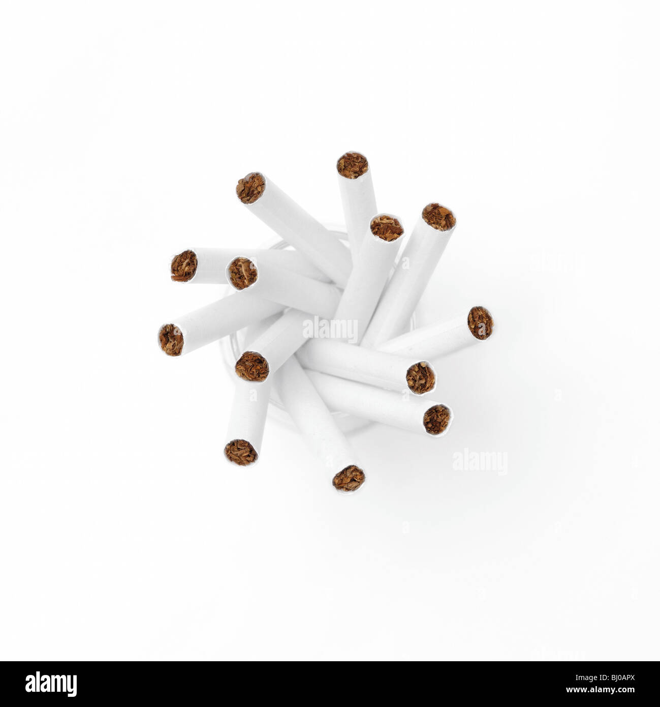 Closeup cigarette end burning hi-res stock photography and images - Alamy