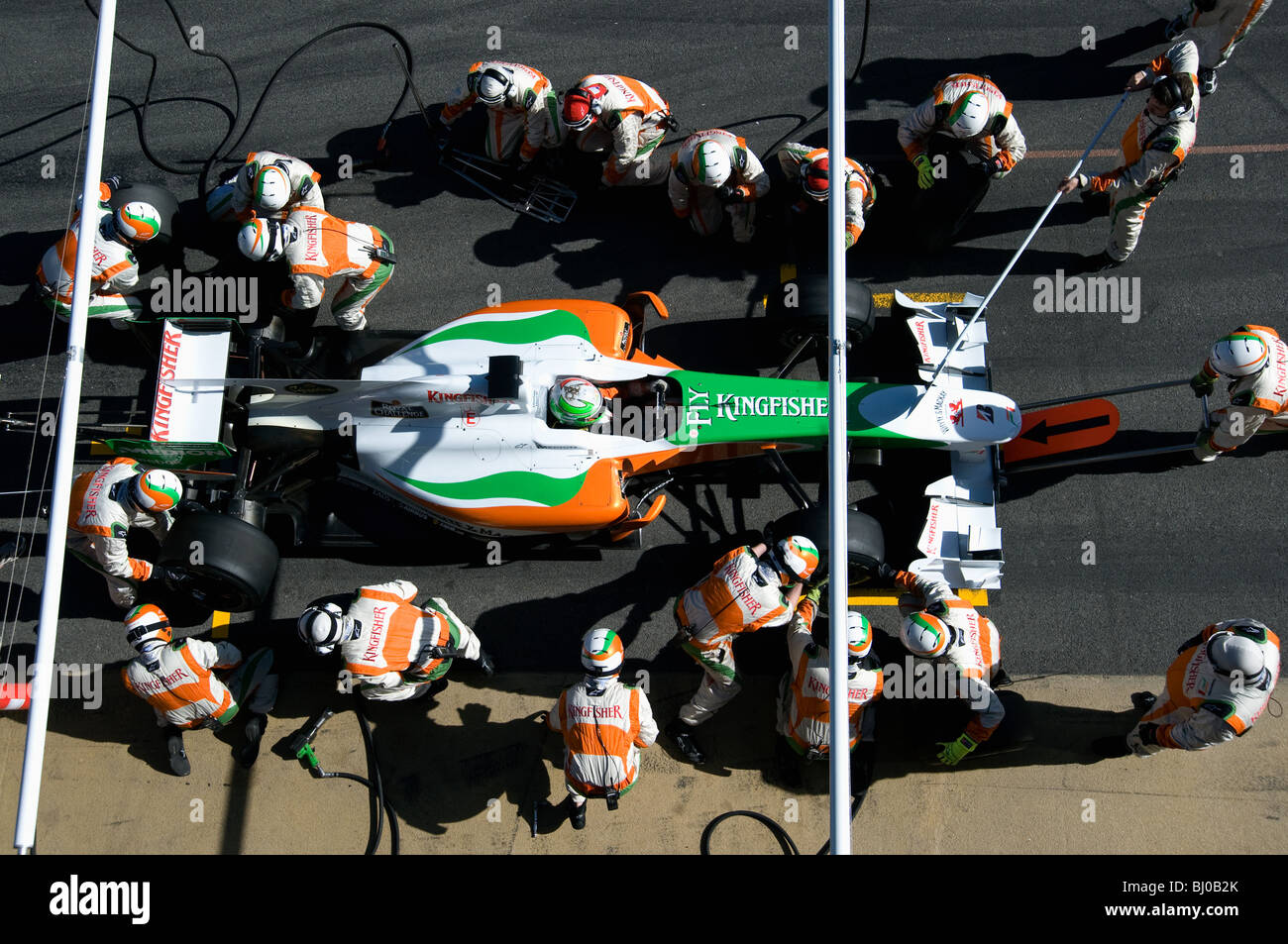 Pitstop tools formula race track hi-res stock photography and images ...