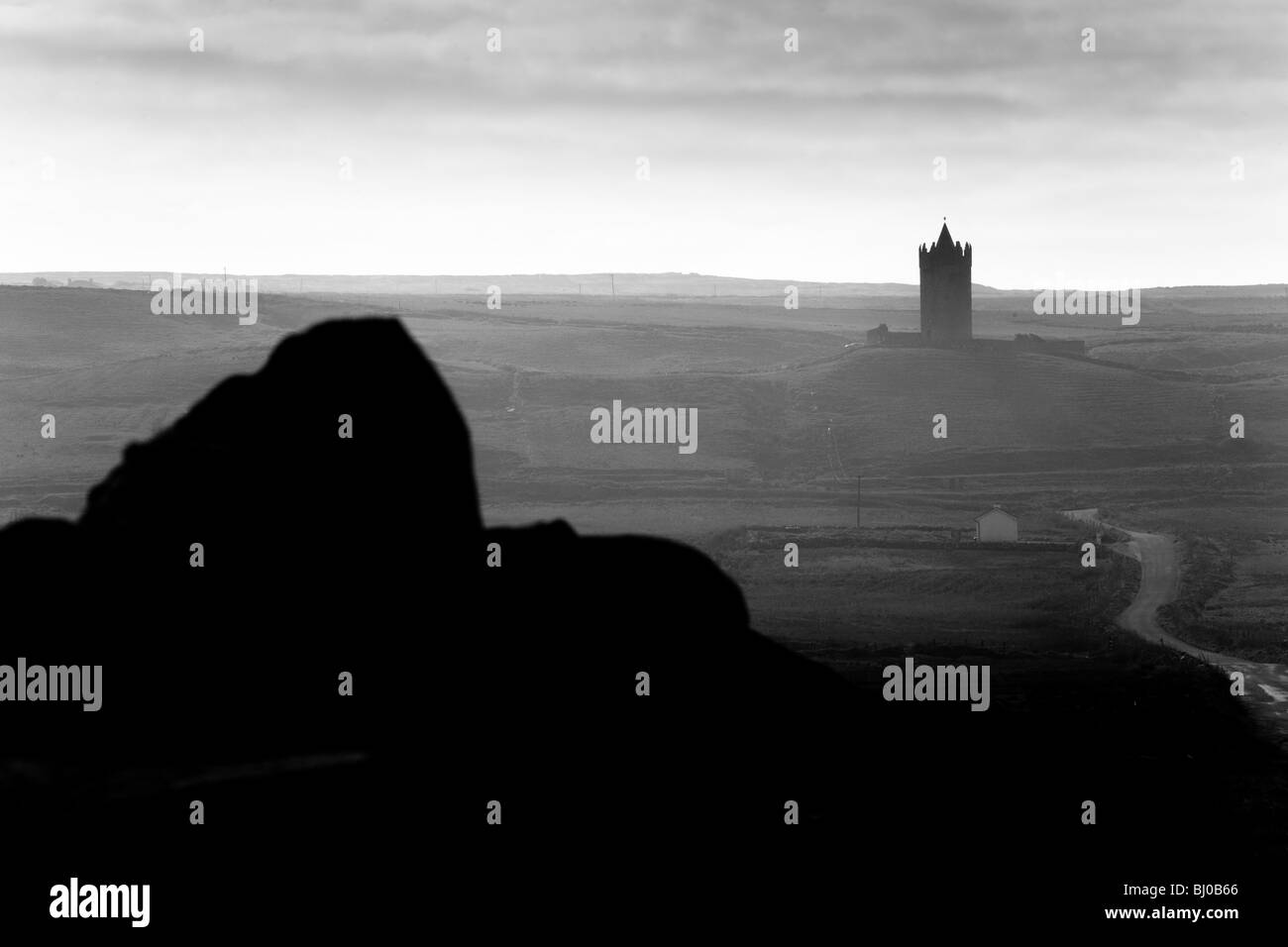 Doonagore Castle near Doolin .The Burren, Ireland Stock Photo - Alamy