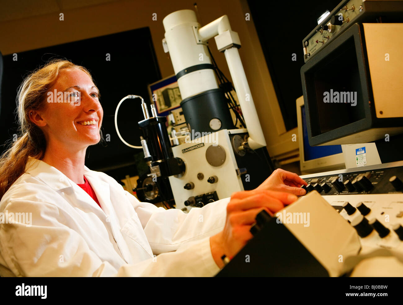 Research at University Stock Photo - Alamy
