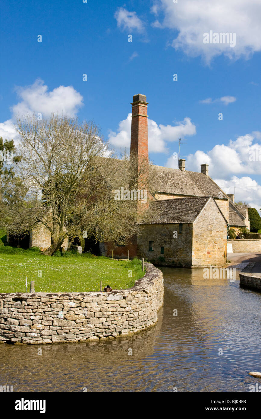 Lower Slaughter Gloucestershire UK Stock Photo - Alamy