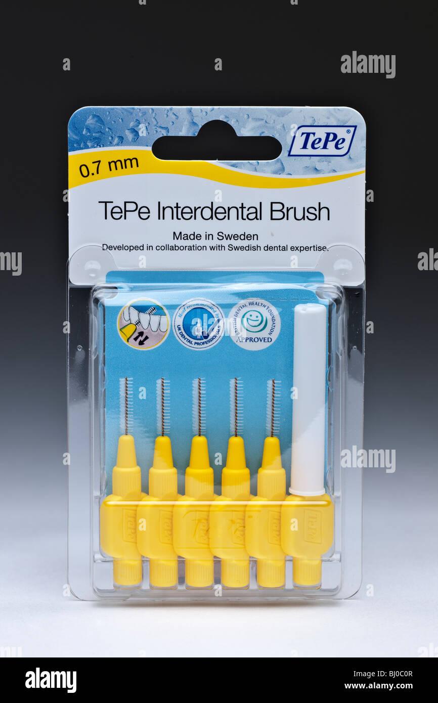 Tepe interdental brushes hi-res stock photography and images - Alamy