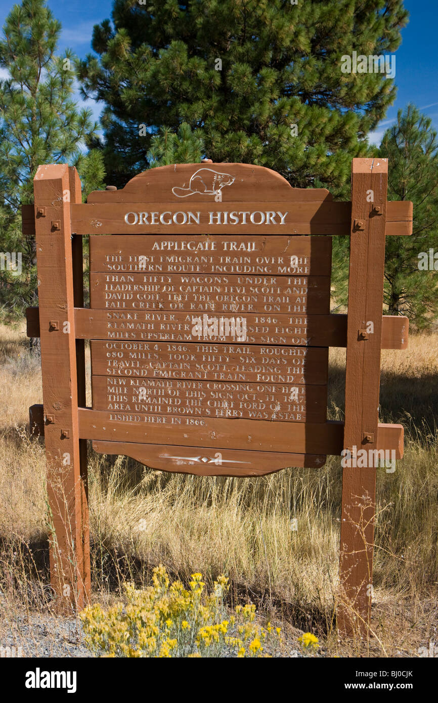 Applegate trail hi-res stock photography and images - Alamy