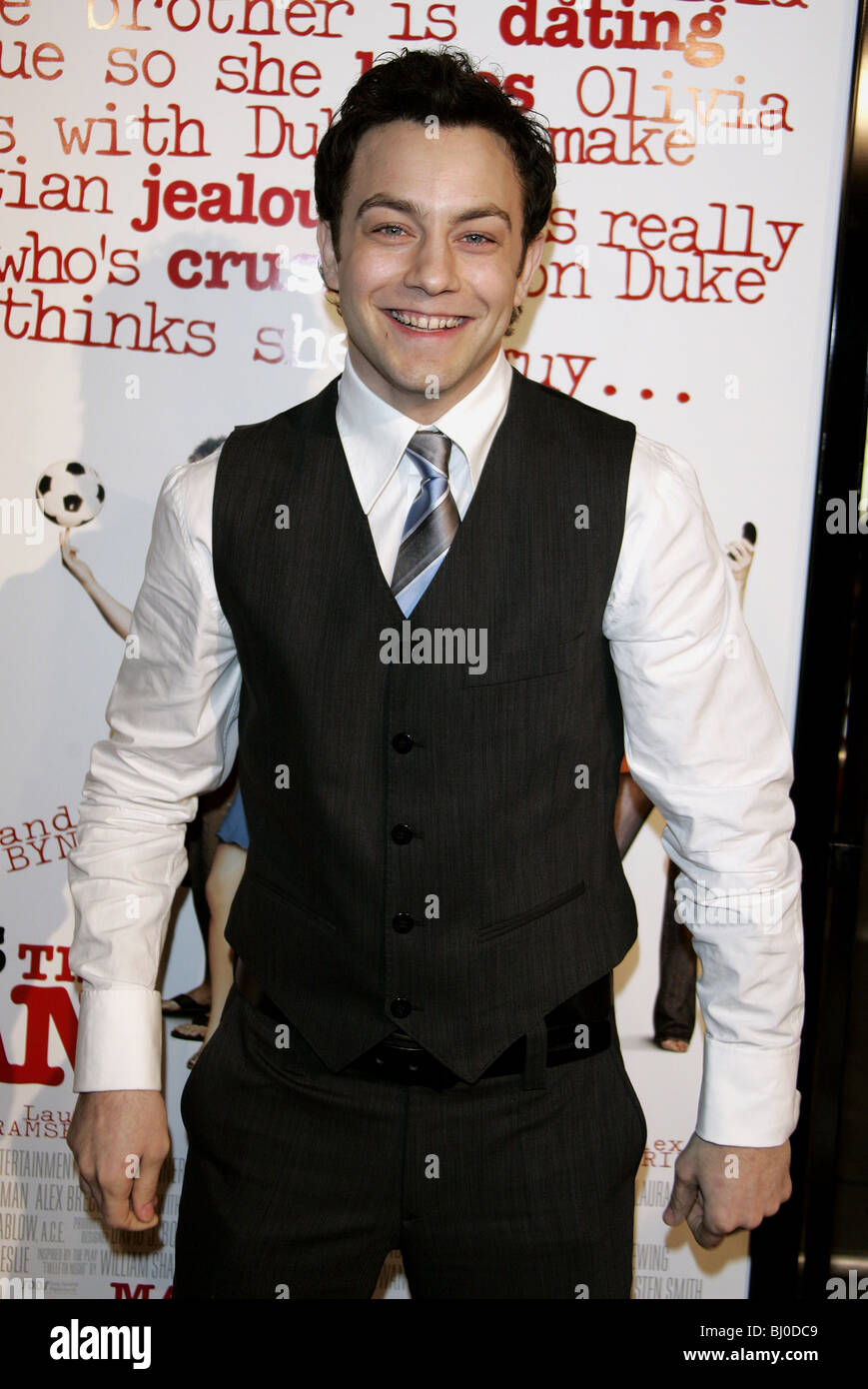 JONATHAN SADOWSKI ACTOR WESTWOOD LOS ANGELES USA 08/03/2006 Stock Photo ...