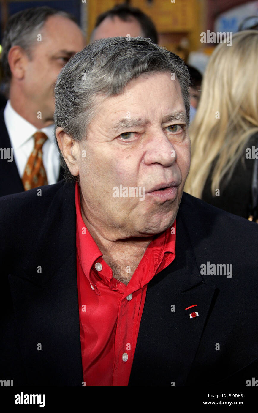 JERRY LEWIS ACTOR CHINESE THEATRE HOLLYWOOD LOS ANGELES USA 10/05/2006 ...