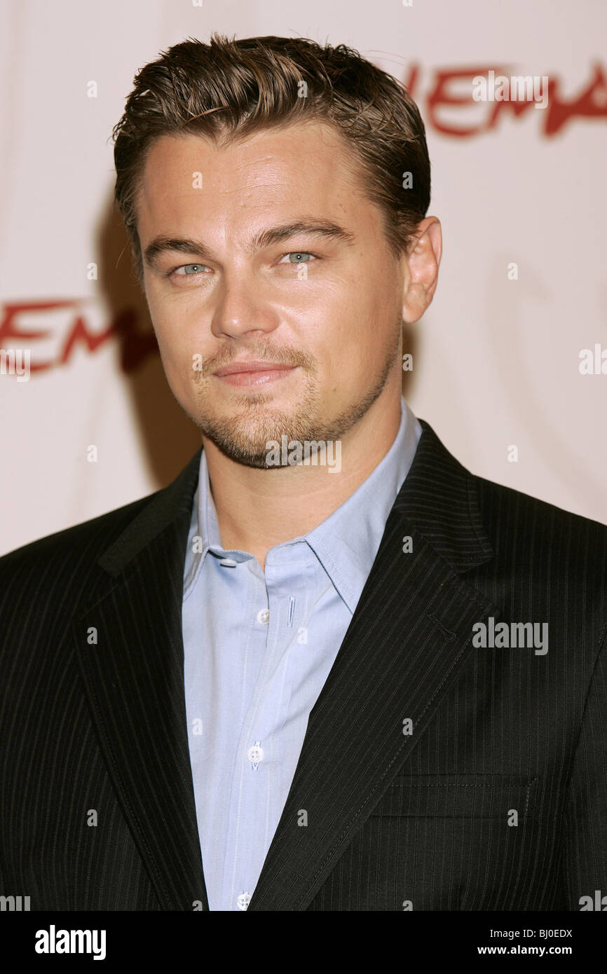 LEONARDO DICAPRIO ACTOR ROME ITALY 15/10/2006 Stock Photo - Alamy