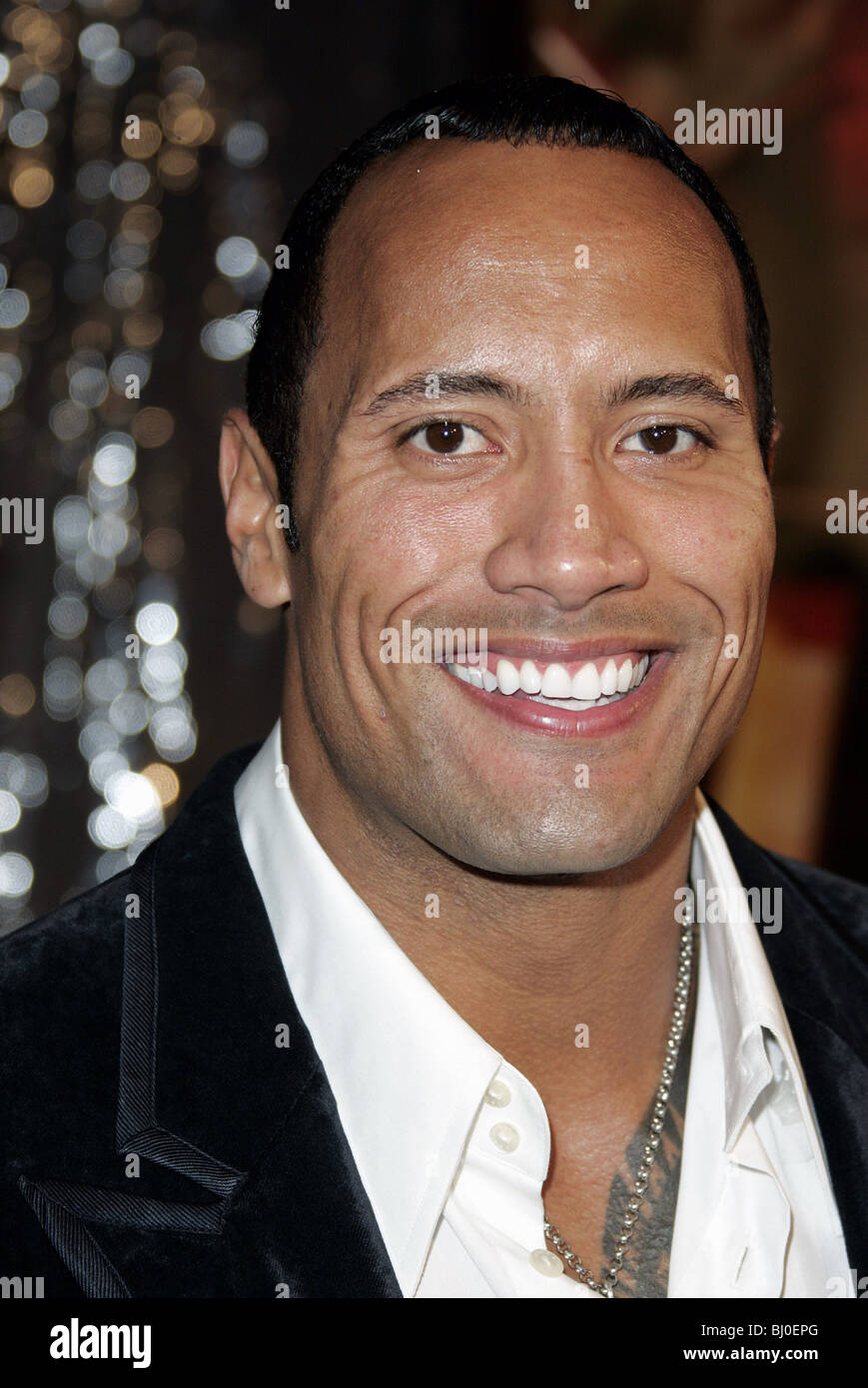 THE ROCK ACTOR 17/10/2005 Stock Photo - Alamy