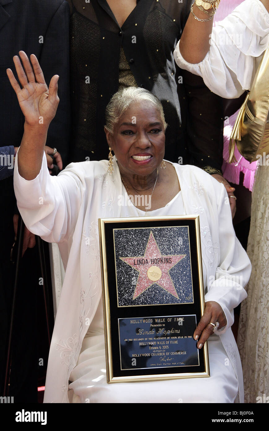 LINDA HOPKINS SINGER HOLLYWOOD LOS ANGLES USA 06/10/2005 Stock Photo ...