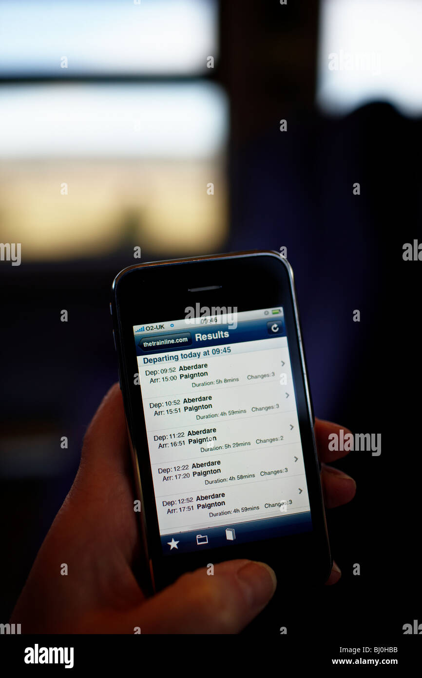 Train timetable hi-res stock photography and images - Alamy