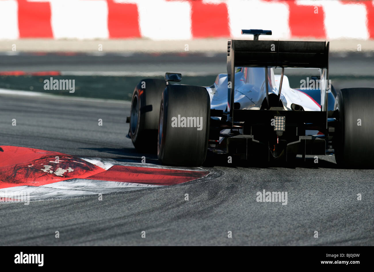 Pedro de la Rosa (SPA) in the BMW Sauber C29 racecar during Formula 1 ...